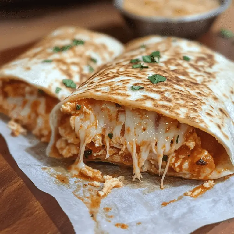 Chicken Parmesan Wraps - Recipe Yumm