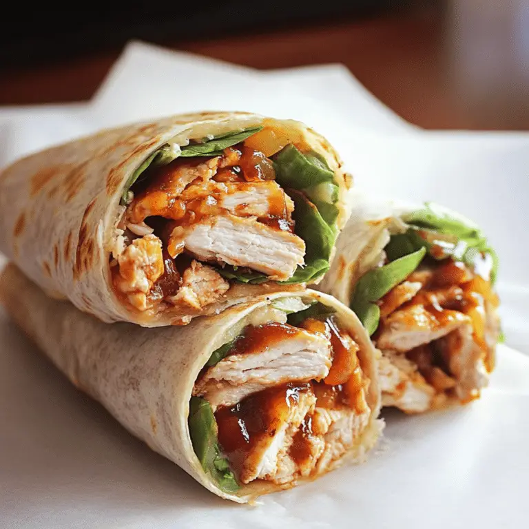 BBQ Chicken Wraps - Recipe Yumm