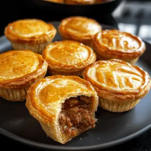 Australian Beef Party Pies (Mini Meat Pies) - Recipe Yumm