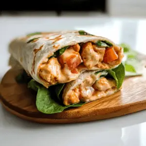 Buffalo Ranch Chicken Wraps - Recipe Yumm