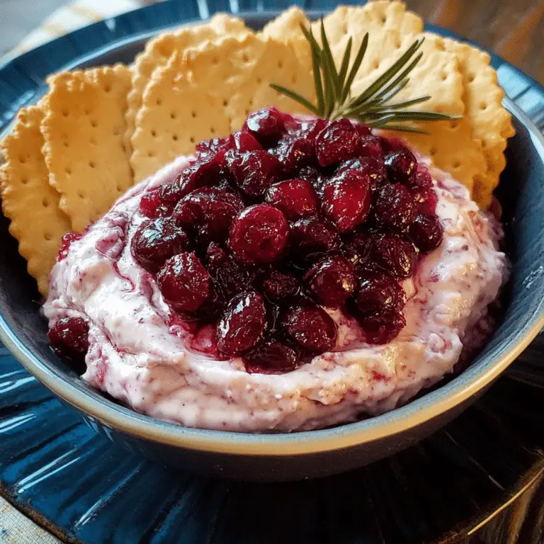 Easy Cranberry Cream Cheese Dip - Recipe Yumm