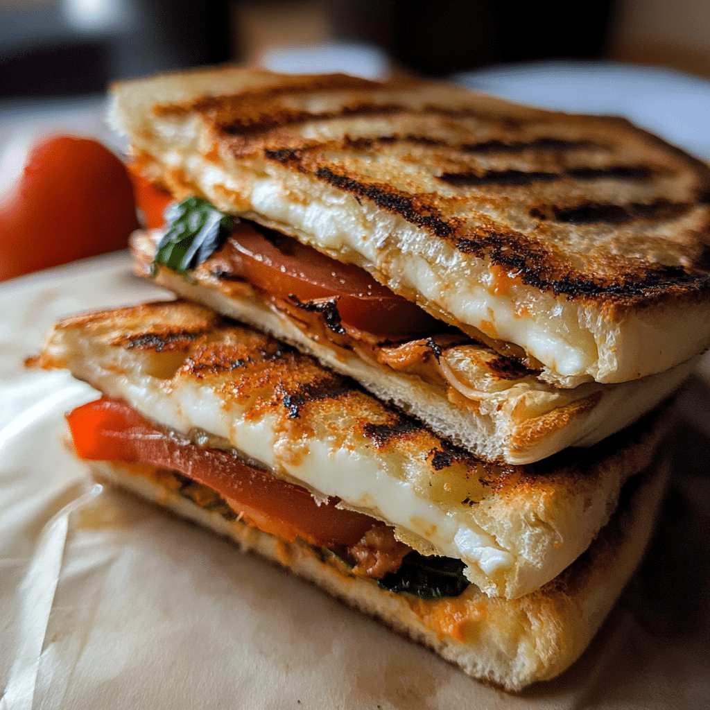 Grilled Halloumi Sandwich - Recipe Yumm