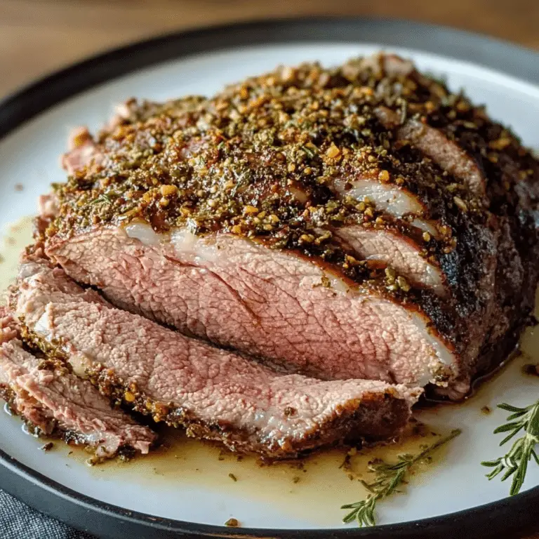 Herb-Crusted Chuck Roast - Recipe Yumm