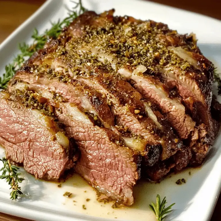 Herb-Crusted Chuck Roast - Recipe Yumm