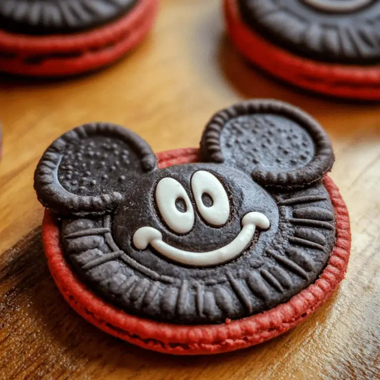 Mickey Mouse Oreos - Recipe Yumm