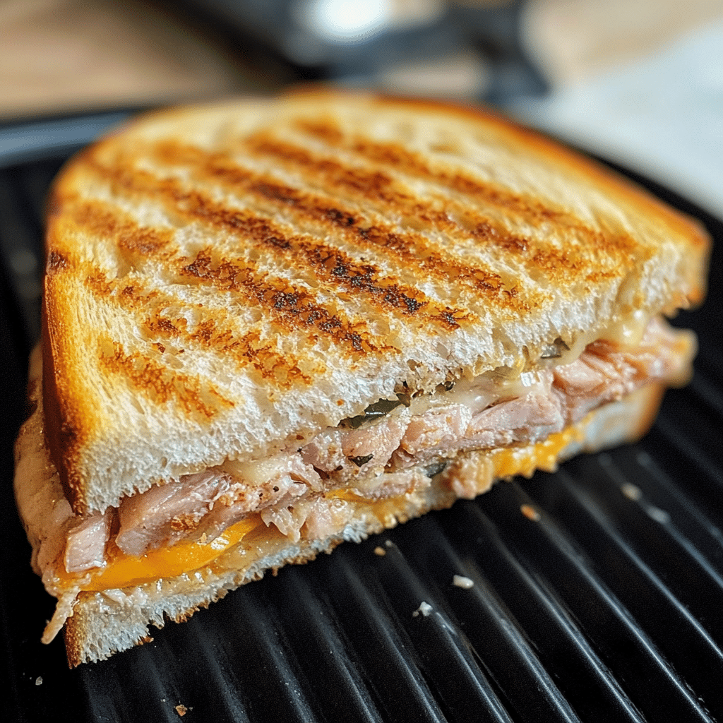 Tuna Melt Panini - Recipe Yumm