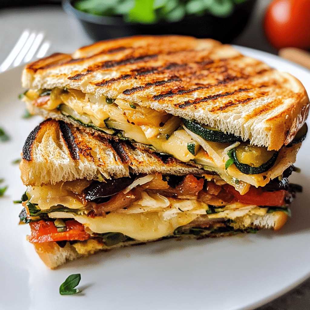 Veggie Panini - Recipe Yumm