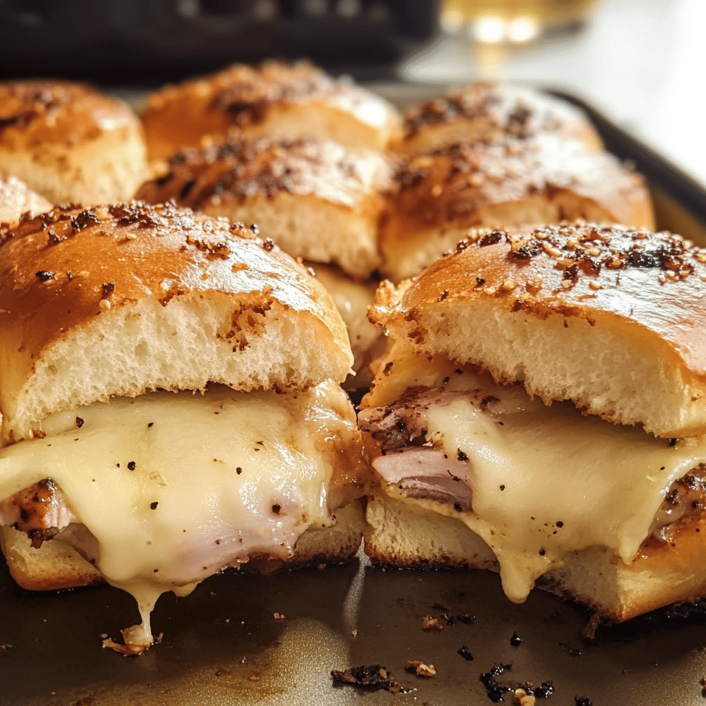 Easy, Cheesy Turkey and Swiss Sliders - Recipe Yumm