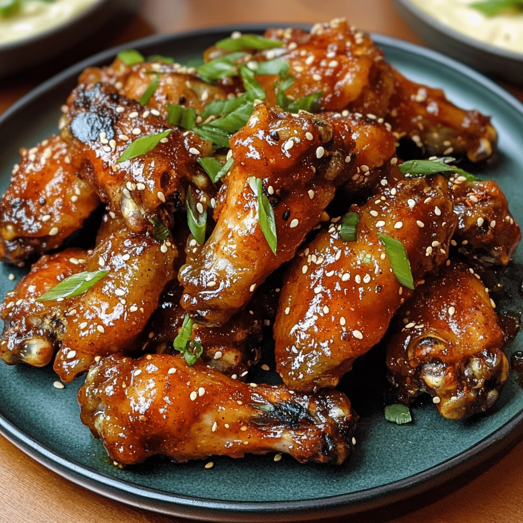 Gochujang Butter Grilled Wings - Recipe Yumm