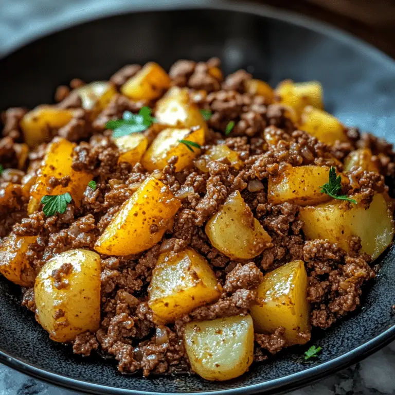 Ground Beef and Potatoes - Recipe Yumm
