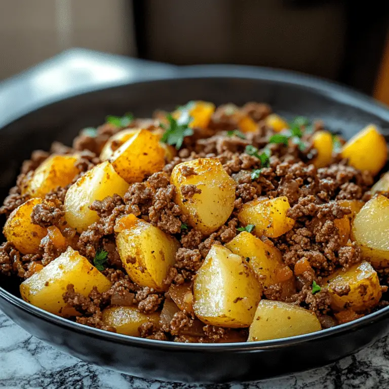 Ground Beef and Potatoes - Recipe Yumm