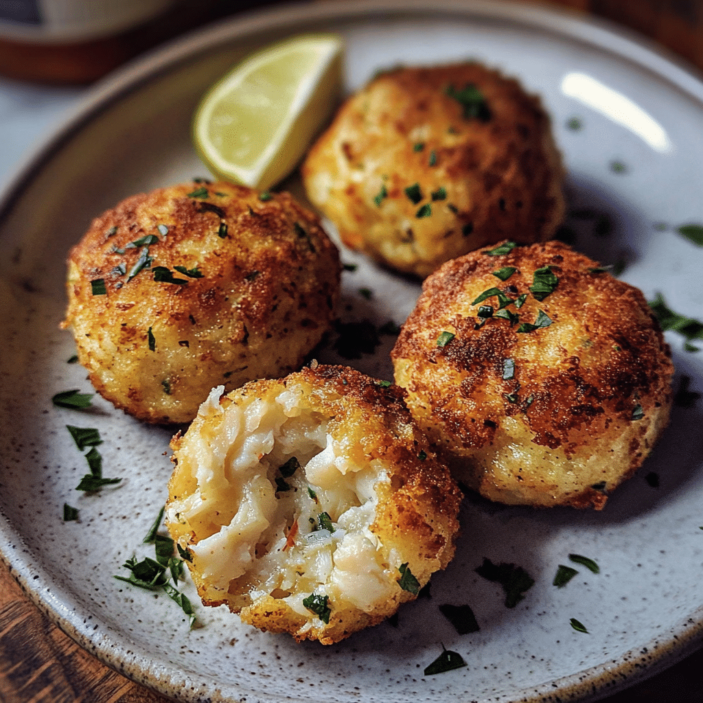 Healthier Crab Cake Poppers - Recipe Yumm