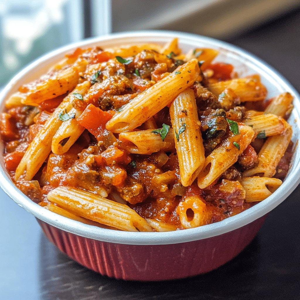 Penne Arrabbiata - Recipe Yumm
