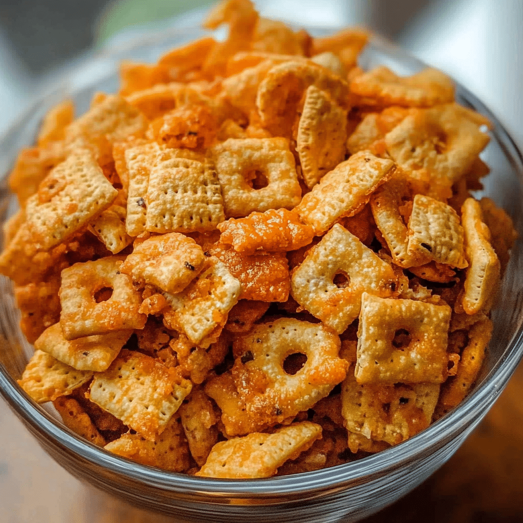 Spicy Cheez-It Snack Mix - Recipe Yumm