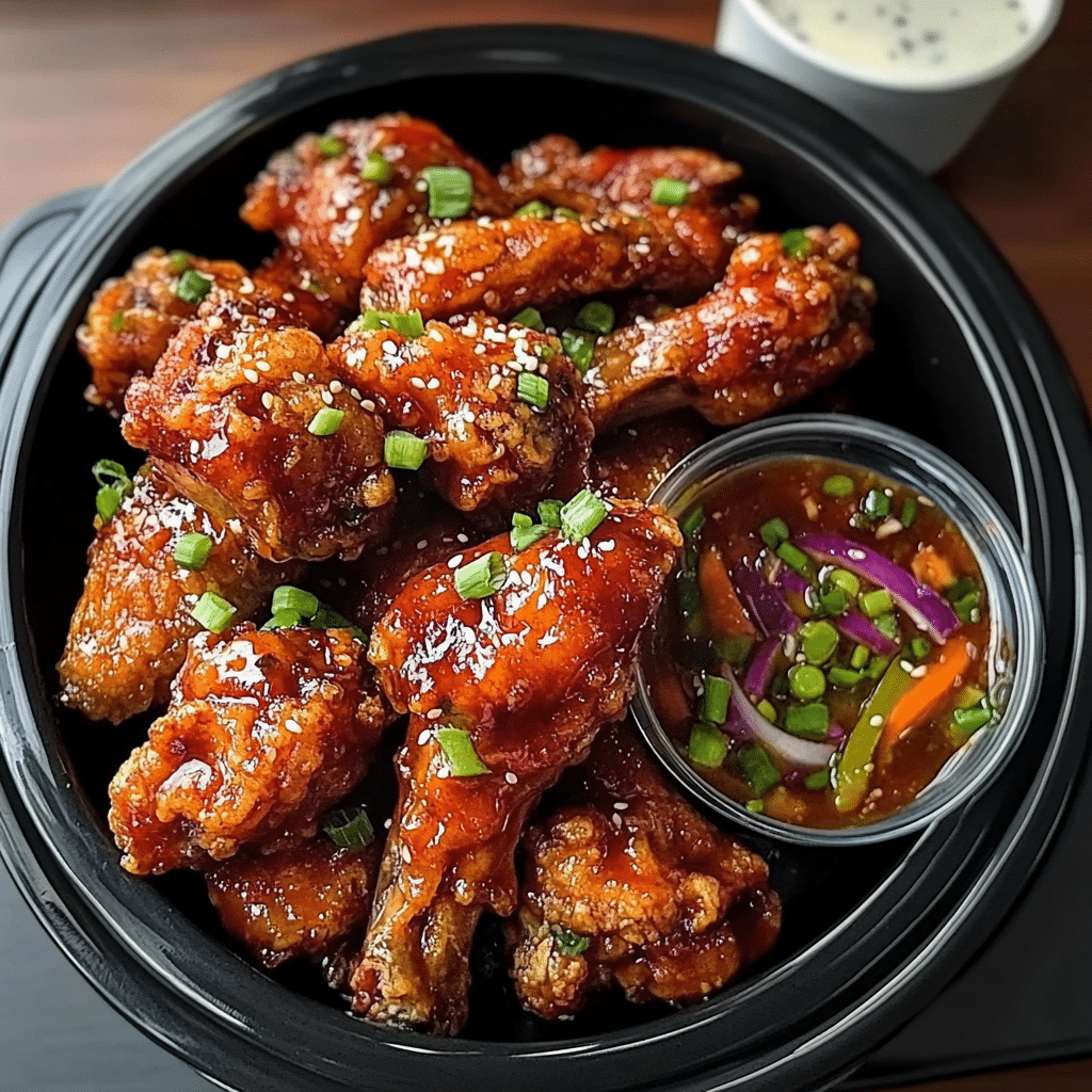 Sweet ‘n’ Tangy Chicken Wings - Recipe Yumm