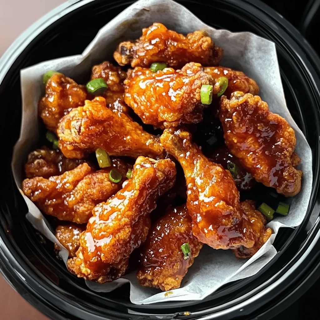 Sweet ‘n’ Tangy Chicken Wings - Recipe Yumm