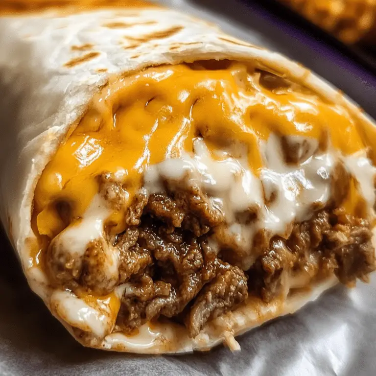 Taco Bell Beefy Melt Burrito - Recipe Yumm