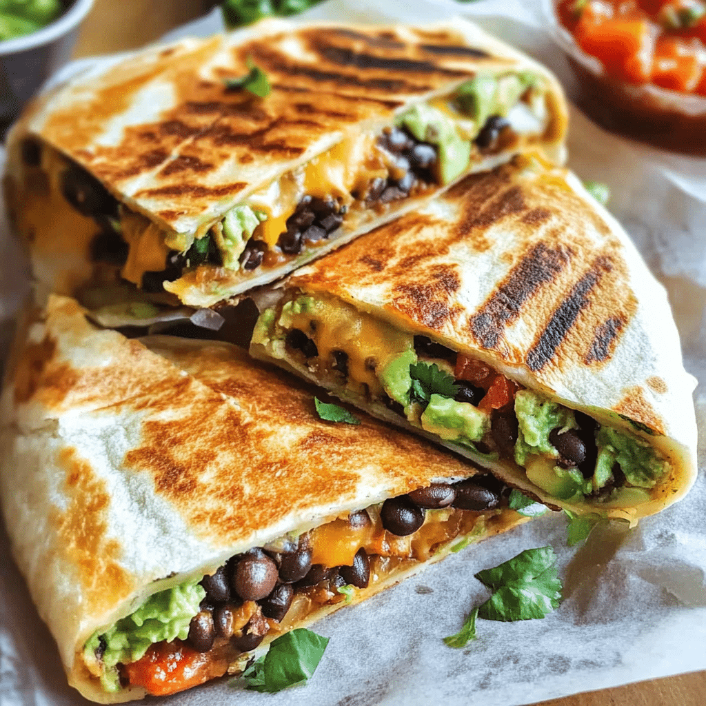 Black Bean Crunch Wrap Supreme - Recipe Yumm