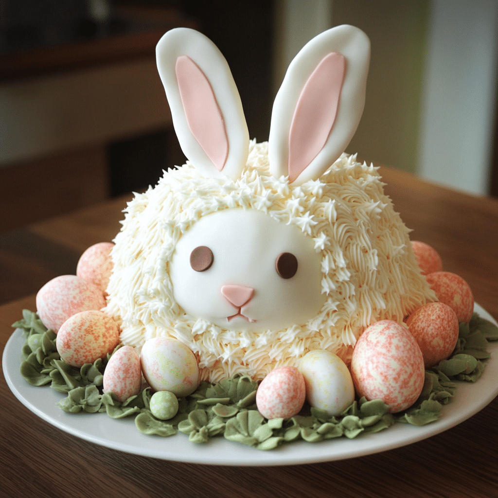 Easter Bunny Cake - Recipe Yumm