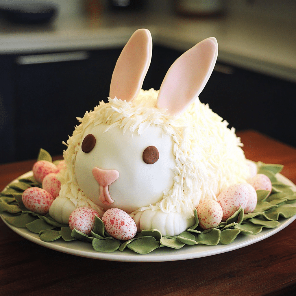 Easter Bunny Cake - Recipe Yumm