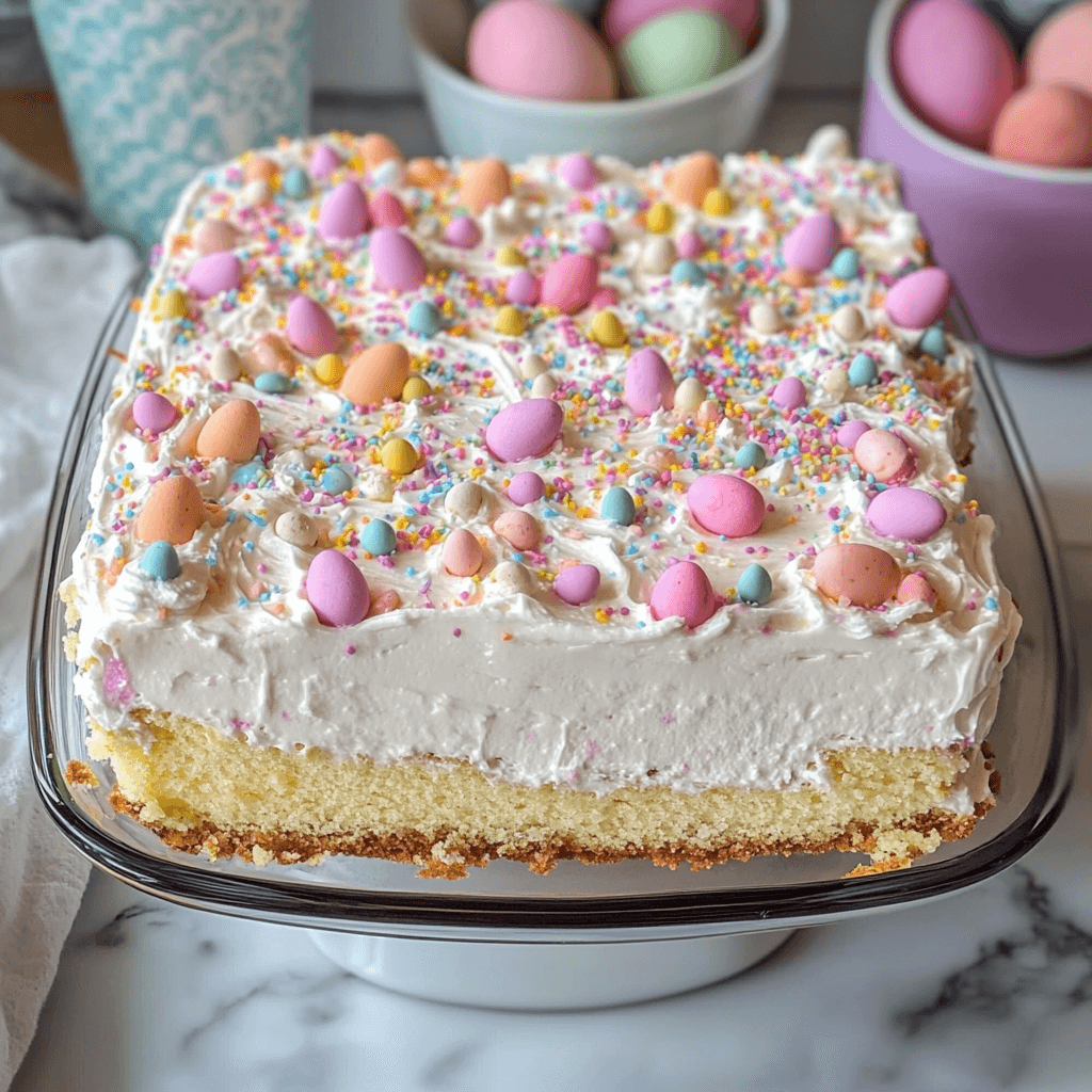 Easter Poke Cake Recipe - Recipe Yumm