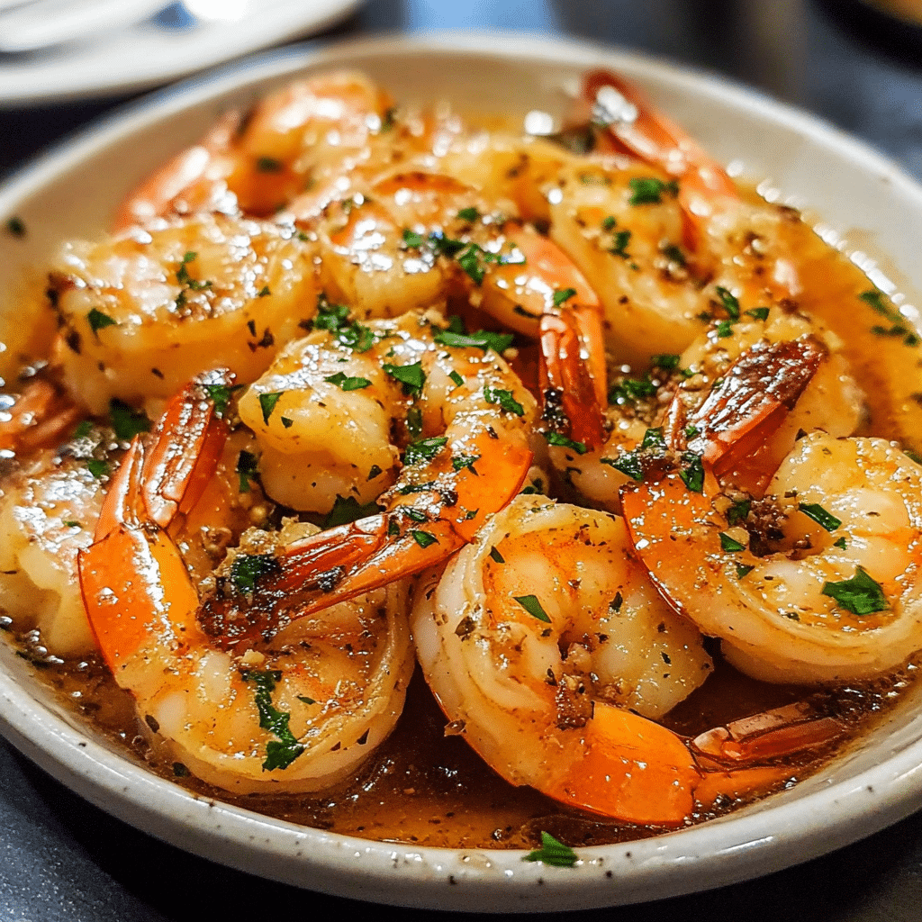Garlic Butter Shrimp - Recipe Yumm