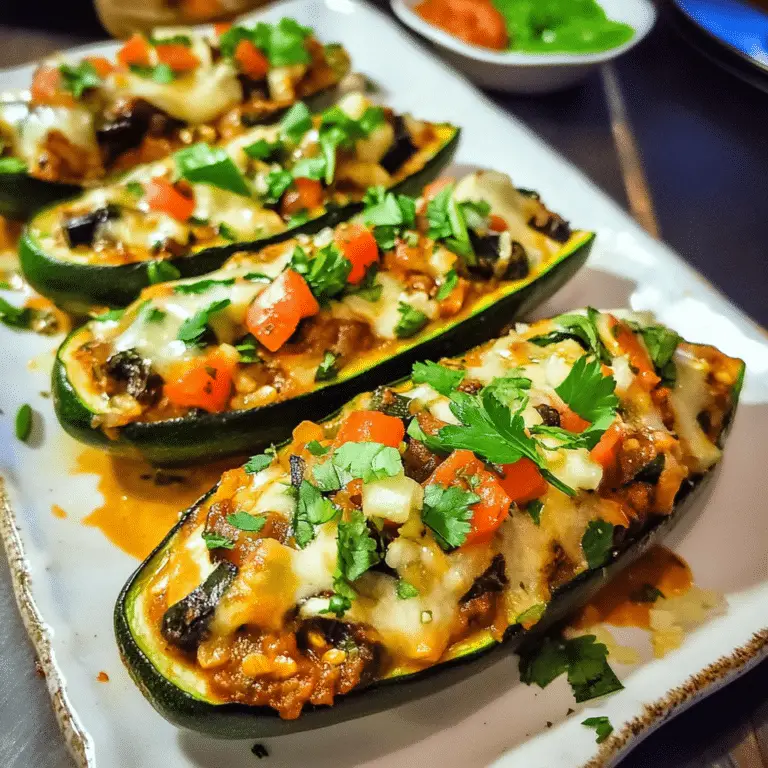 Mexican Zucchini Boats - Recipe Yumm