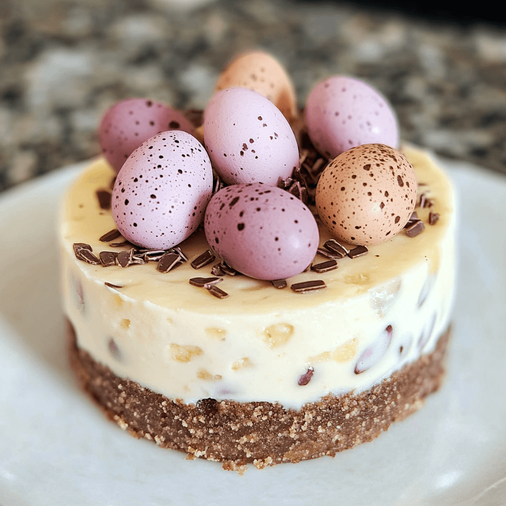 Mini Egg Cheesecake - Recipe Yumm