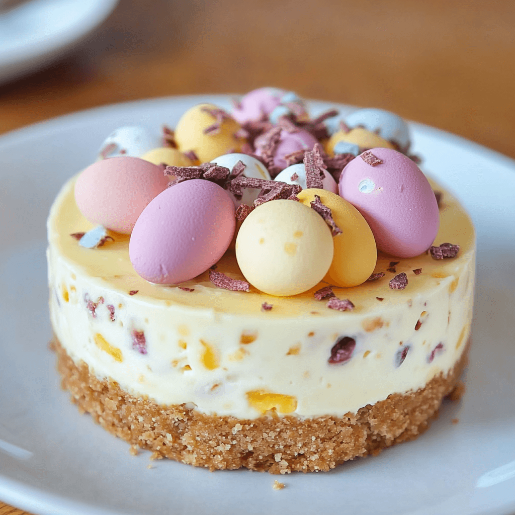 Mini Egg Cheesecake - Recipe Yumm