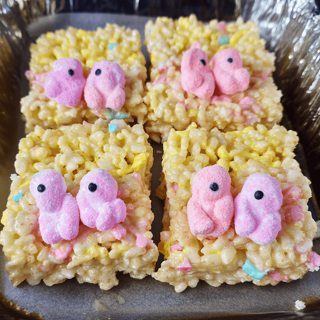 Peeps Rice Krispies Treats - Recipe Yumm