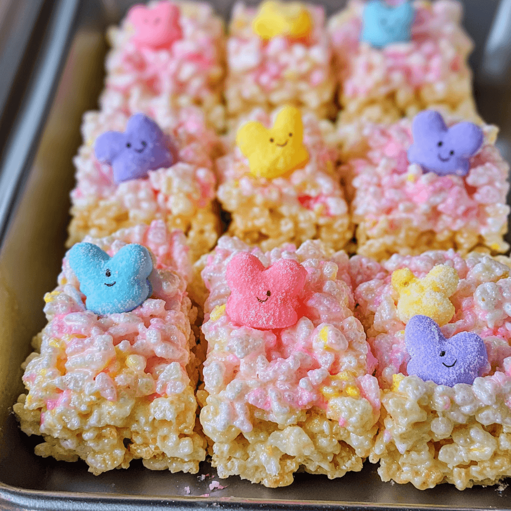 Peeps Rice Krispies Treats - Recipe Yumm