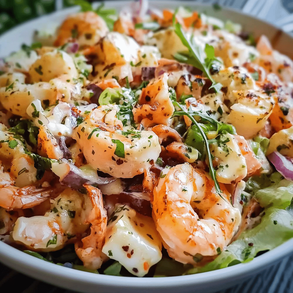 Seafood Salad - Recipe Yumm