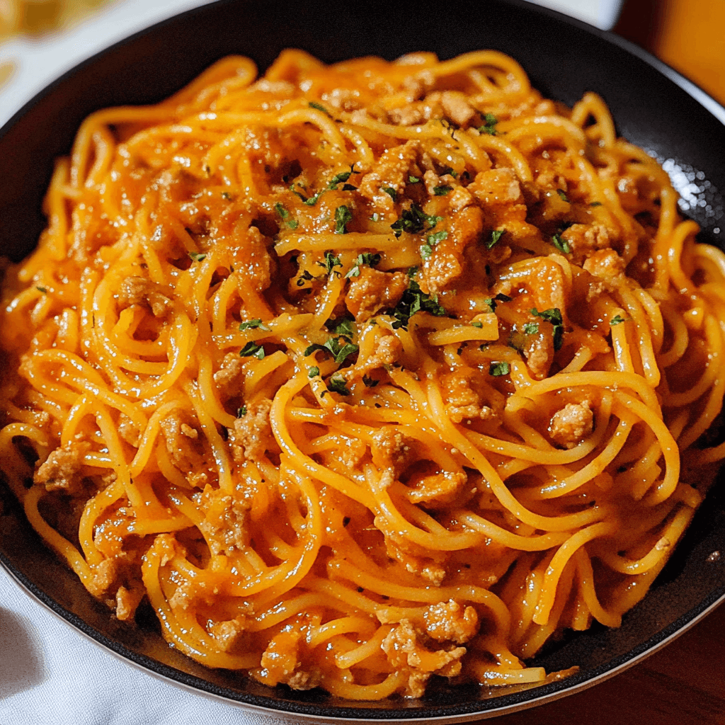 Turkey Spaghetti - Recipe Yumm