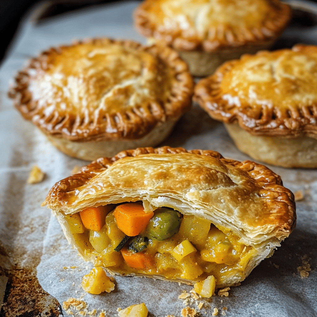 Vegetable Curry Pies - Recipe Yumm