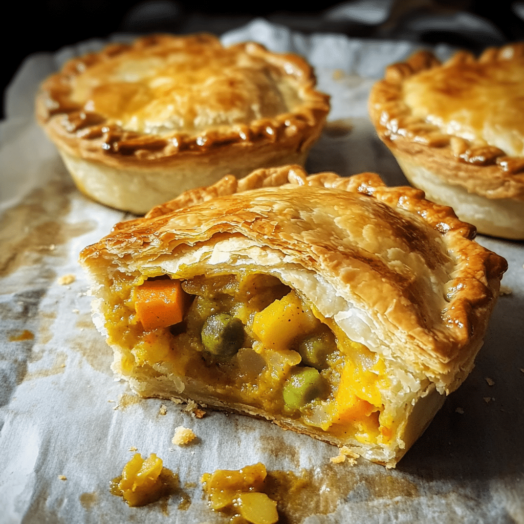 Vegetable Curry Pies - Recipe Yumm