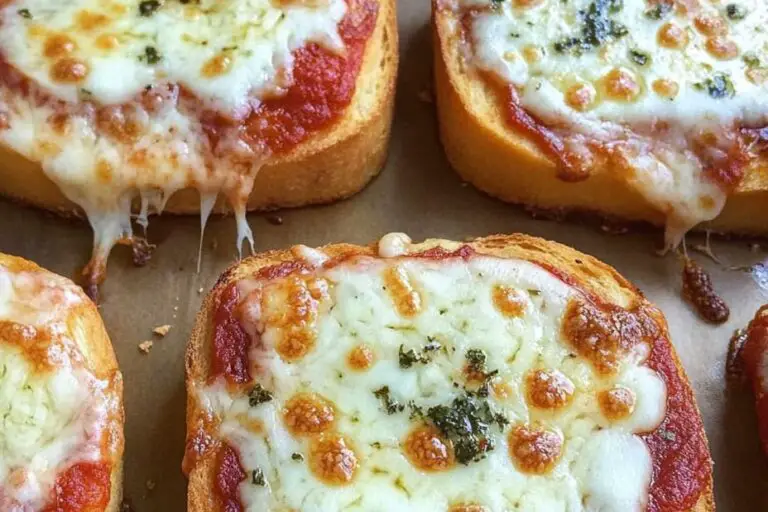 Mini Garlic Toast Pizzas: An Amazing Ultimate 7-Ingredient Recipe ...