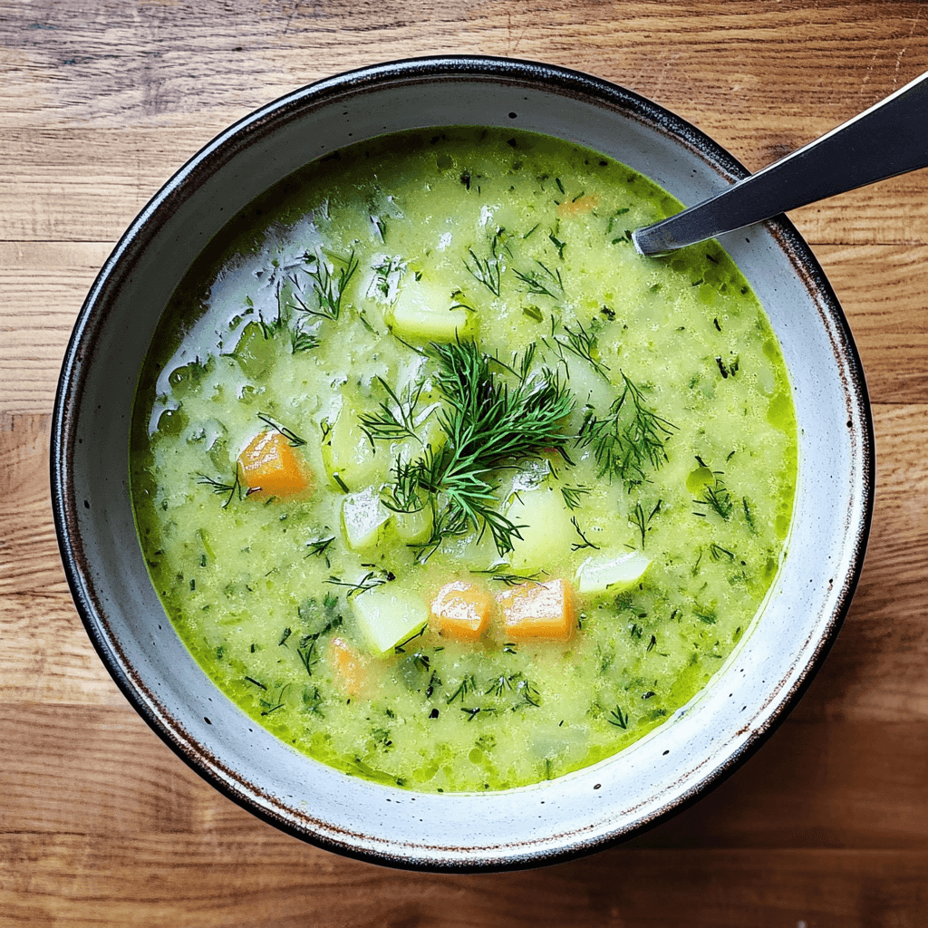 Polish Dill Soup - Recipe Yumm