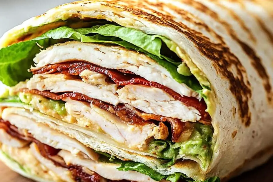 California Turkey Club Wraps: An Incredible 7-Ingredient Lunch Option ...